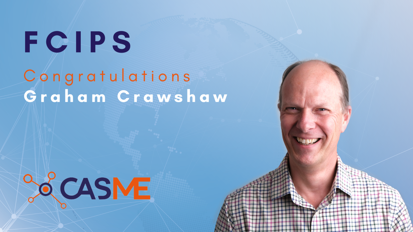 Graham Crawshaw Awarded CIPS Fellowship | CASME